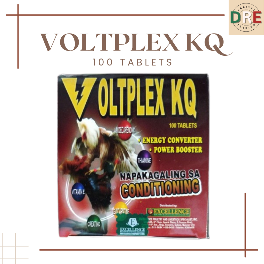 VOLTPLEX KQ Conditioning (100 Tablets ) | Shopee Philippines
