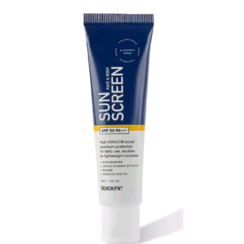 QUICKFX Sunscreen SPF 50 PA+++ | Shopee Philippines