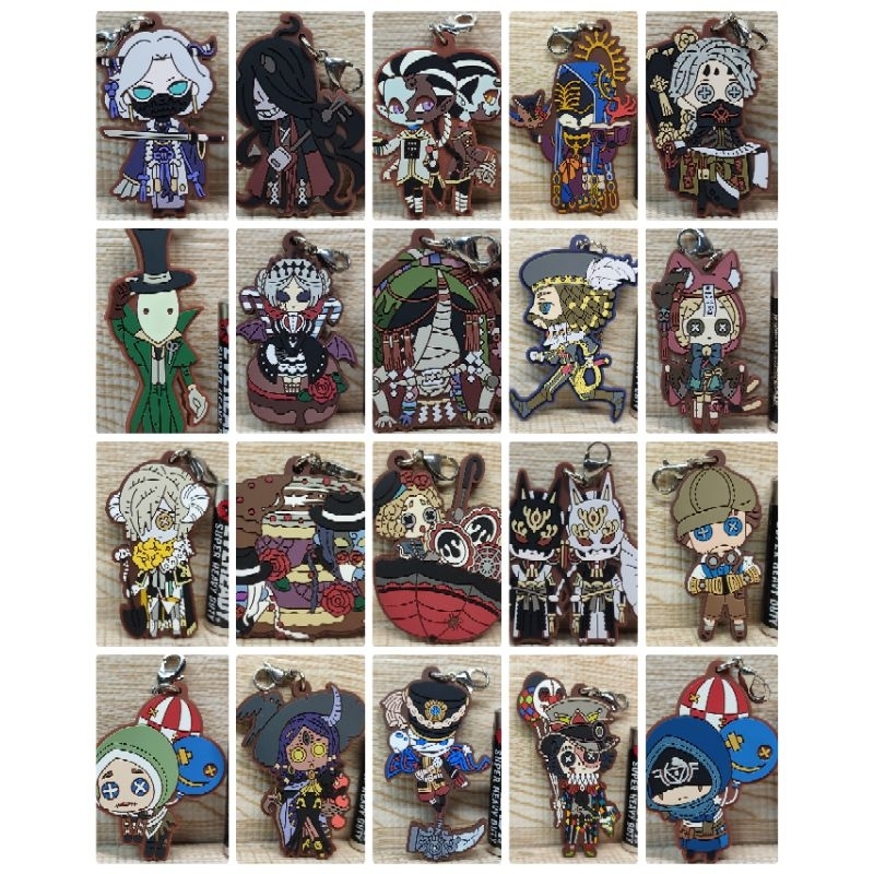 [RESTOCKED OCT 6] Identity V Merch: Rubber Straps (Keychains) | Shopee ...