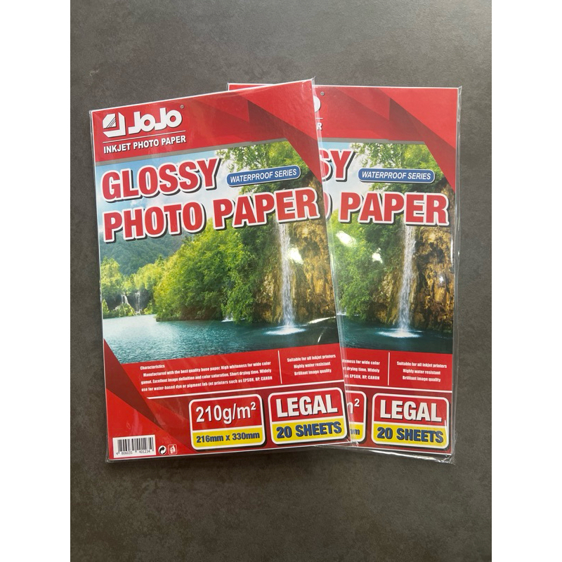 jojo photo paper LEGAL size | Shopee Philippines