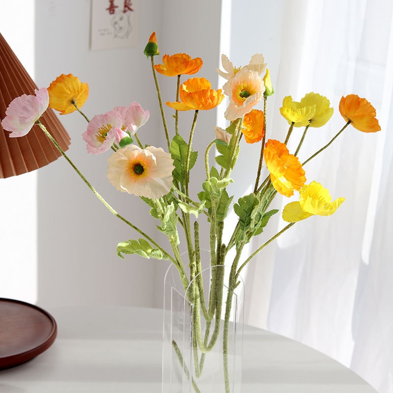 Field beauty simulation flower flocking wedding decoration home ...