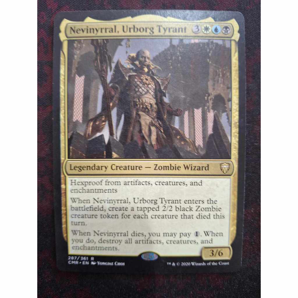 Nevinyrral, Urborg Tyrant ( MTG / Legendary Creature - Zombie Wizard ...