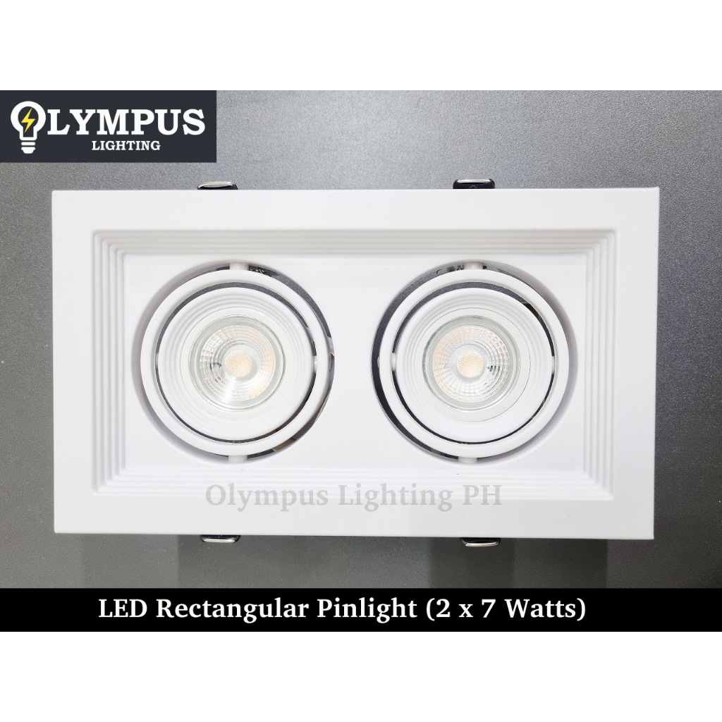 COD OlympusLighting LED Slim Rectangular Double Square Pinlight ...