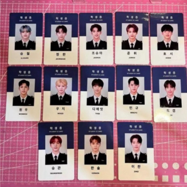 SVT ID card fanmade (not pvc) | Shopee Philippines