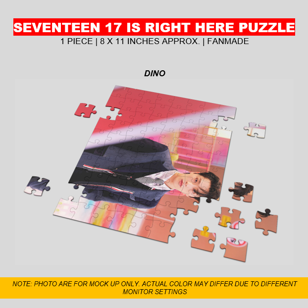 Seventeen 17 Is Right Here A4 Size Sublimated Jigsaw Puzzles Gift ...
