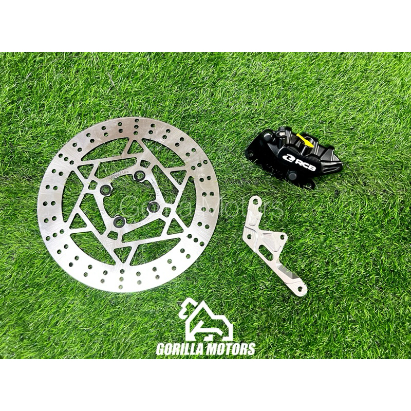 RCB E-Series Caliper with Bracket & Big Disc for Honda Click 125/150 ...
