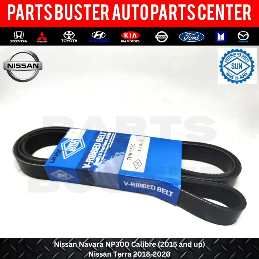 Drive Belt for Nissan Navara NP300 Calibre (2015 and up) & Nissan Terra ...