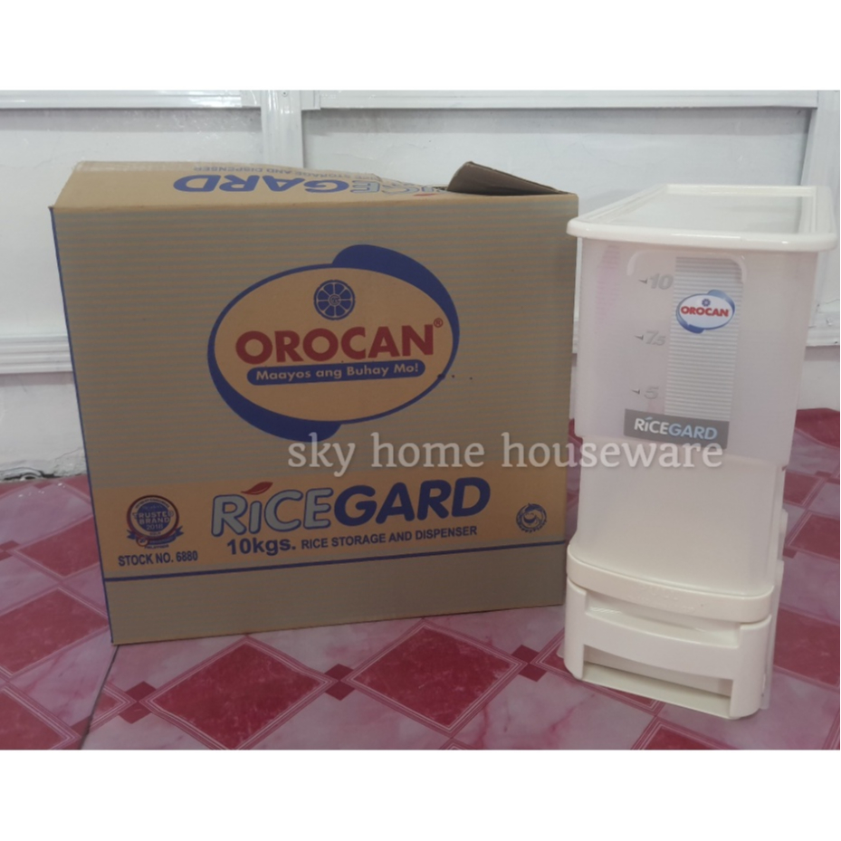 OROCAN Ricegard Rice Dispenser 10KGS Food Storage Container Kitchenware ...