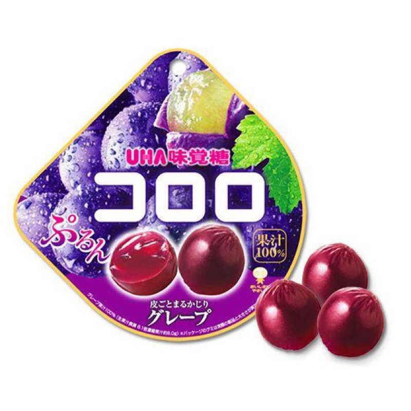 [EXPIRING SALE] UHA Cororo Gummy Grapes / Cherry / Peach / Pineapple / Green Grapes Flavor Japan ...