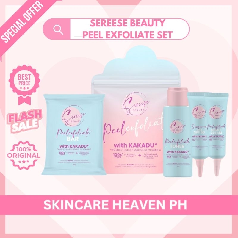 Sereese Beauty X Facial Set new product Mimi Reese Tayag | Shopee ...