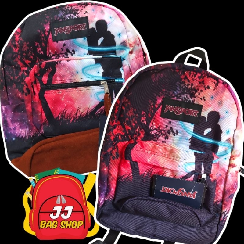 JS BACKPACK UNISEX LOVERS DESIGN | Shopee Philippines