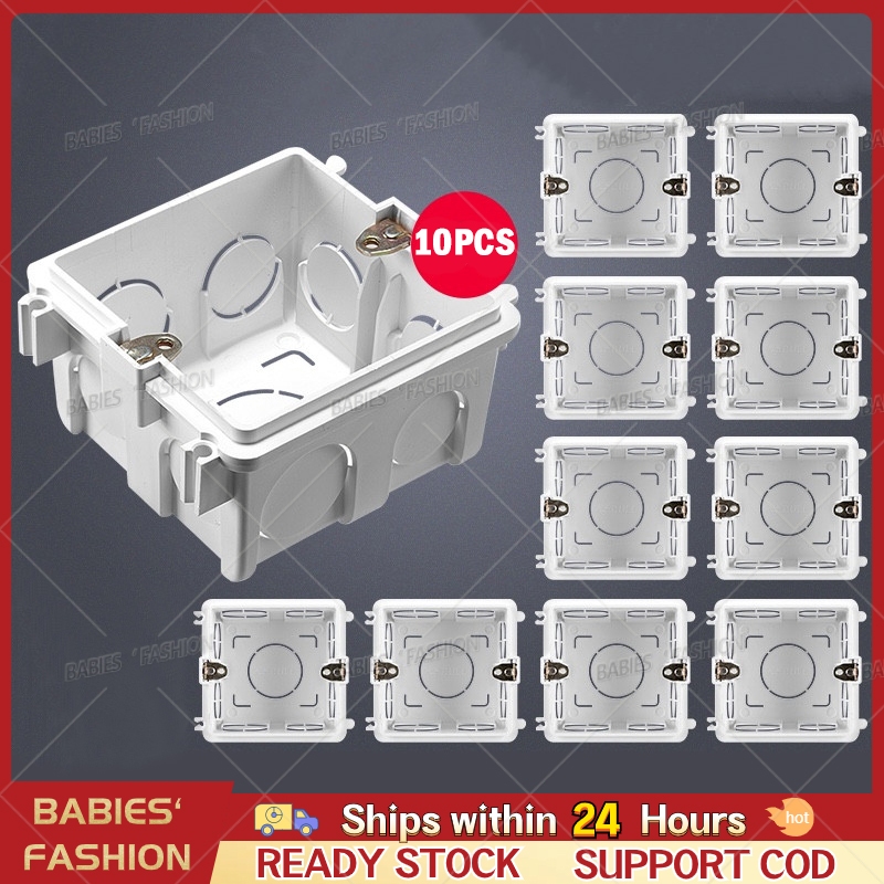 (SOLD 10PCS)ELECTRICAL PVC WHITE JUNCTION BOX, UTILITY BOX, JUNCTION ...