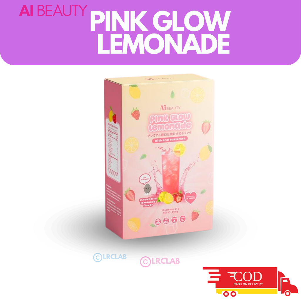 AiBeauty Ph Official Pink Glow Lemonade Collagen Drink with Gluta ...