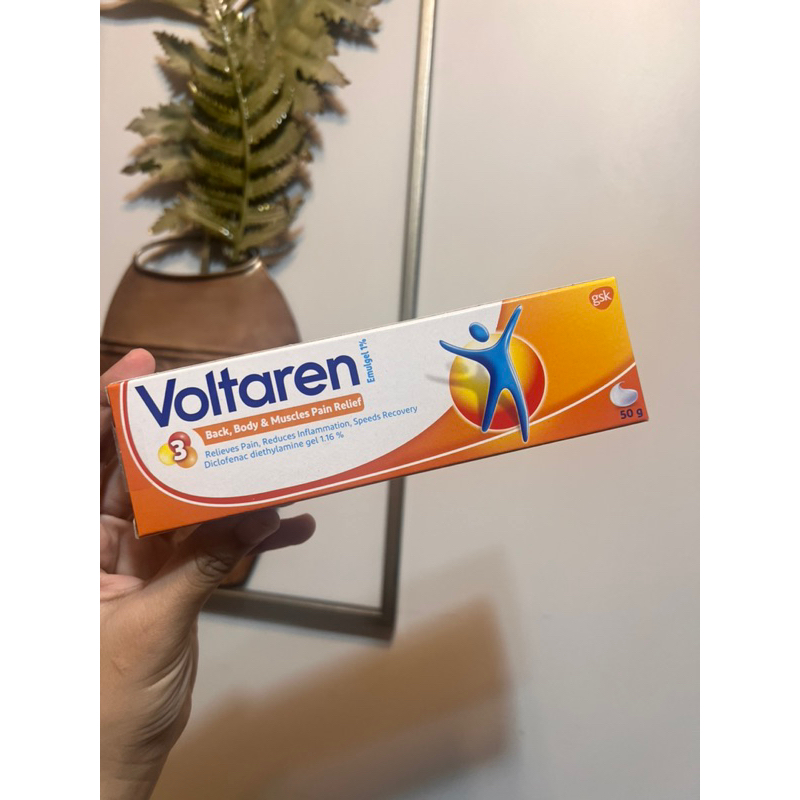 Voltaren (50g, Emulgel 1%) Exp: 3/2027 | Shopee Philippines