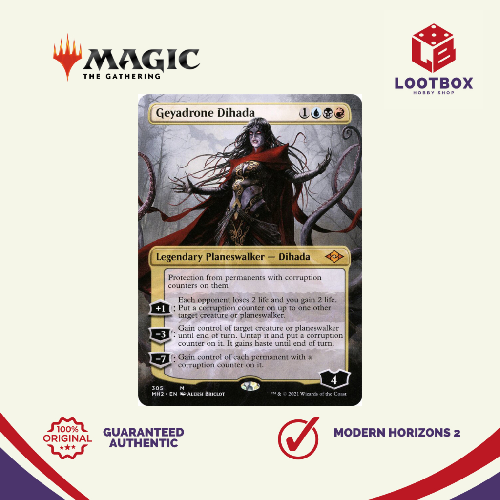 Magic the Gathering: Geyadrone Dihada (Mythic Rare) - Modern Horizons 2 ...
