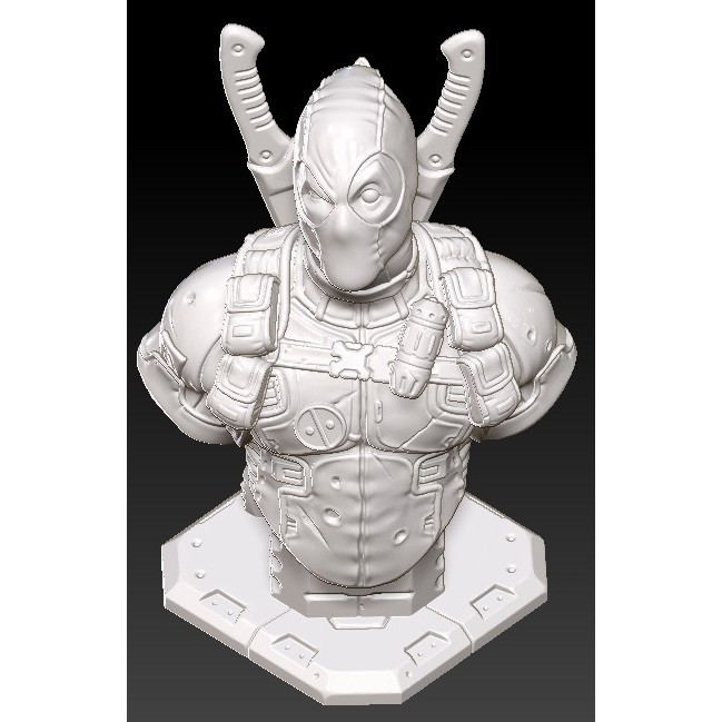 Superhero Bust #2 | 3D-Printed Custom UV-Resin Figurines | Shopee ...