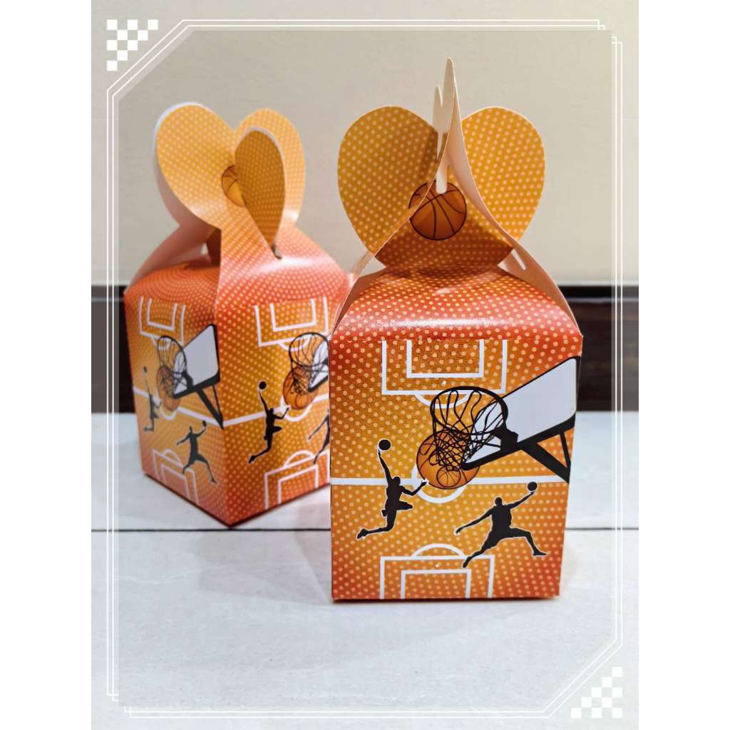 INS style sports basketball paper Candy box birthday party dessert ...