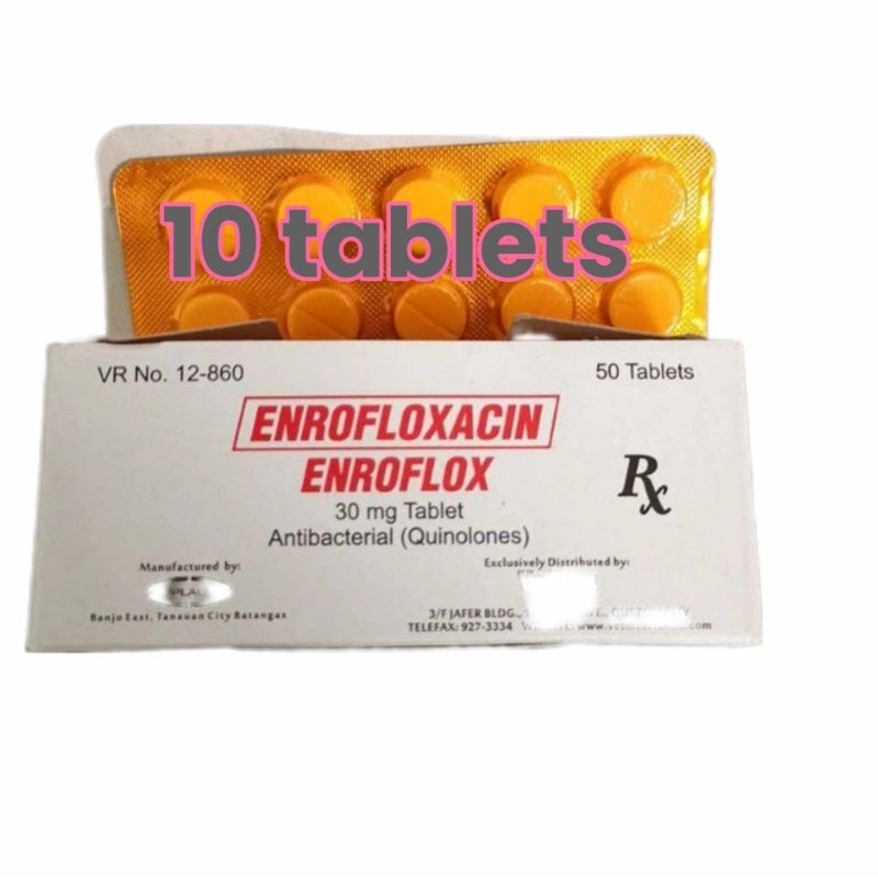 King slasher Enroflox 30mg (10 Tablets only) | Shopee Philippines