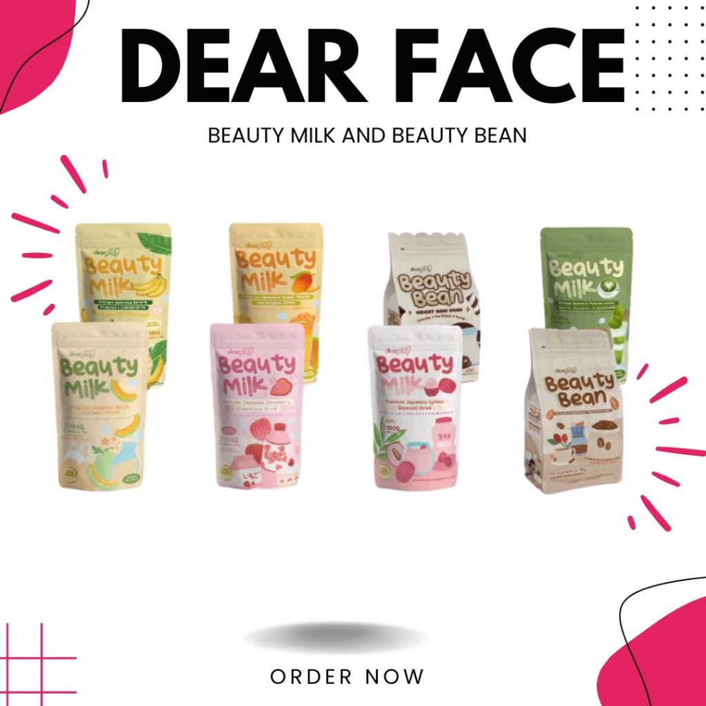 Dear Face Beauty Milk Drink (10 Sachets) | Shopee Philippines