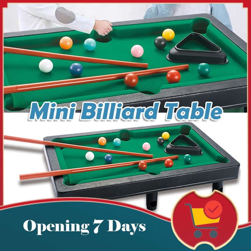 Home Office Desk Games Mini Pool Table Tabletop Desktop Billiards ...