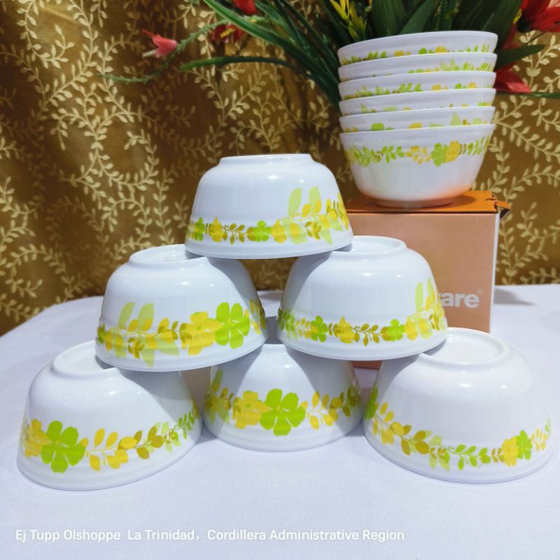Tupperware Spring Legacy Melamine Small Bowls 130ml | Shopee Philippines
