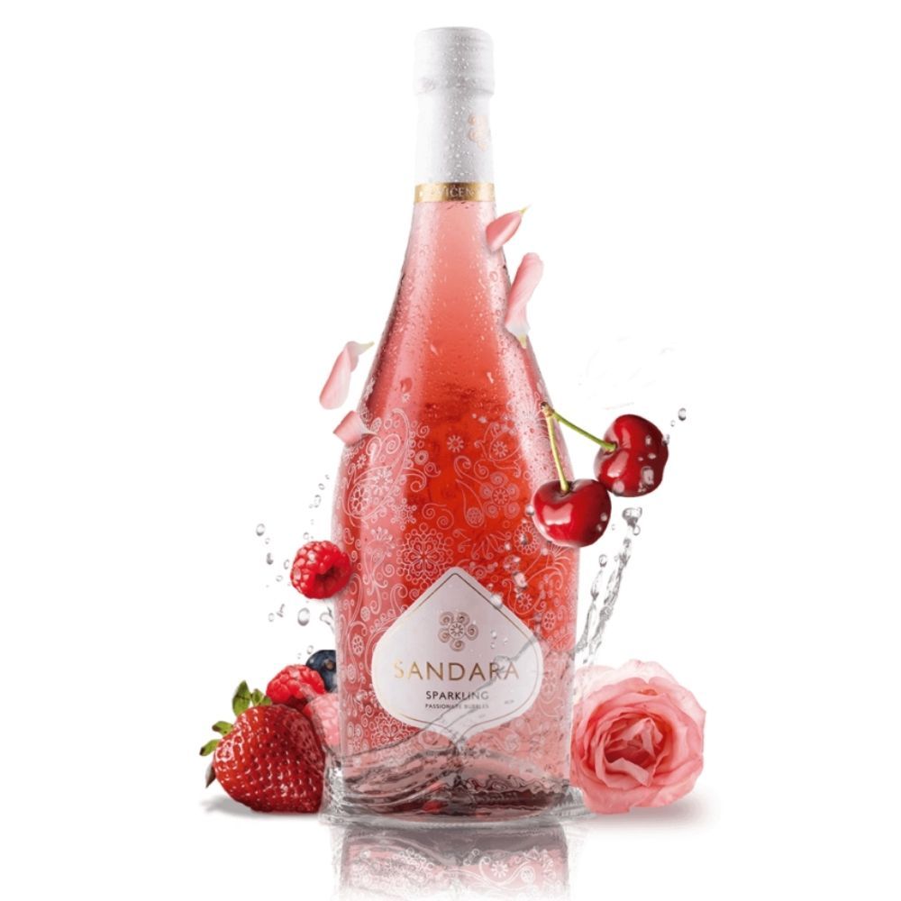 Sandara Rose | Spain | Sparkling Rose Wine 750ml | Shopee Philippines