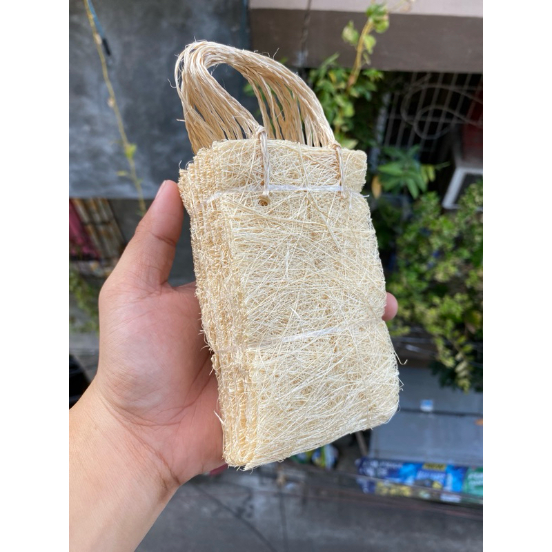 10pcs Set Abaca Bag for Souvenirs/Giveaways 8cm x 8cm x 13cm | Shopee ...