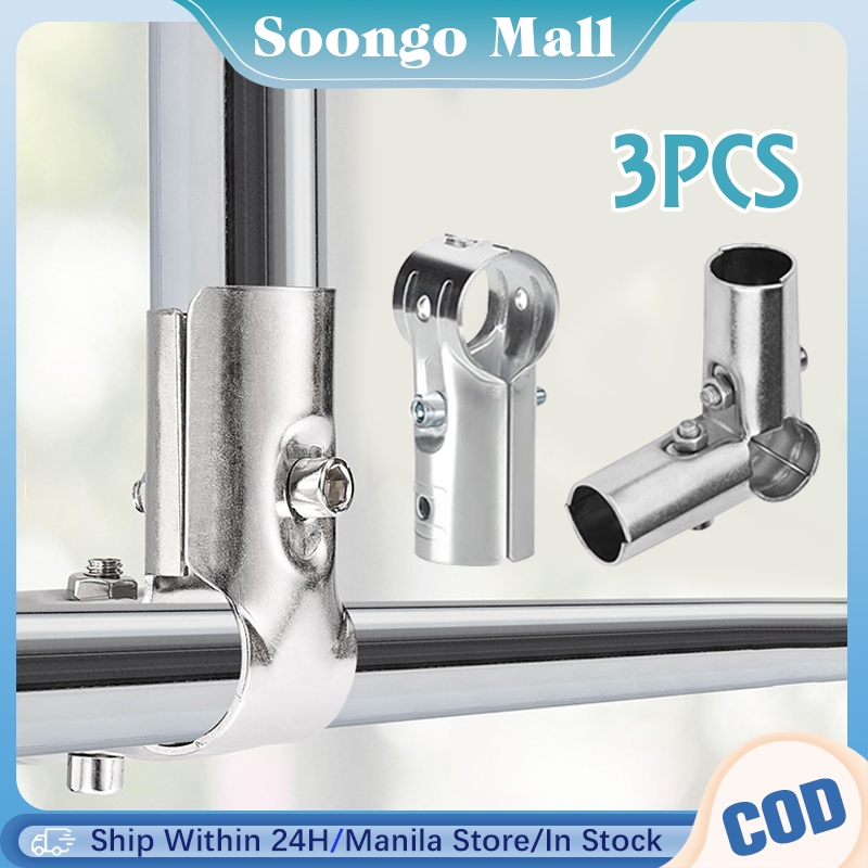 25mm Structural Pipe Connectors Stainless Steel Clothes Display Rack ...