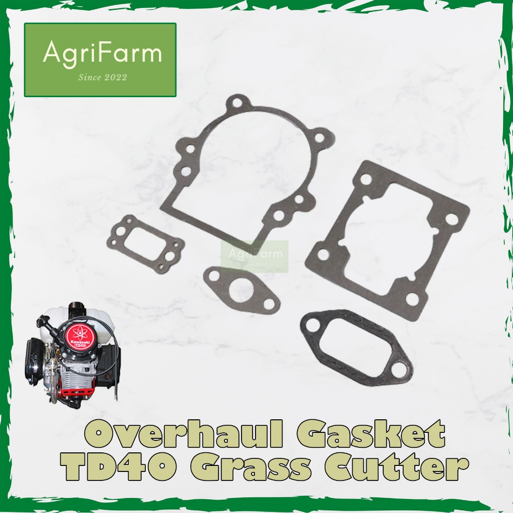 Overhaul Gasket Kit for TD40 2-stroke Grass Cutter Engine | Shopee ...