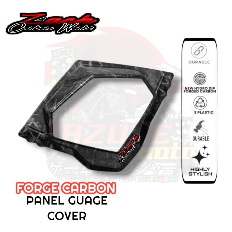 NEW!! Yamaha mio i 125 forge hydro dip carbon panel guage cover ...
