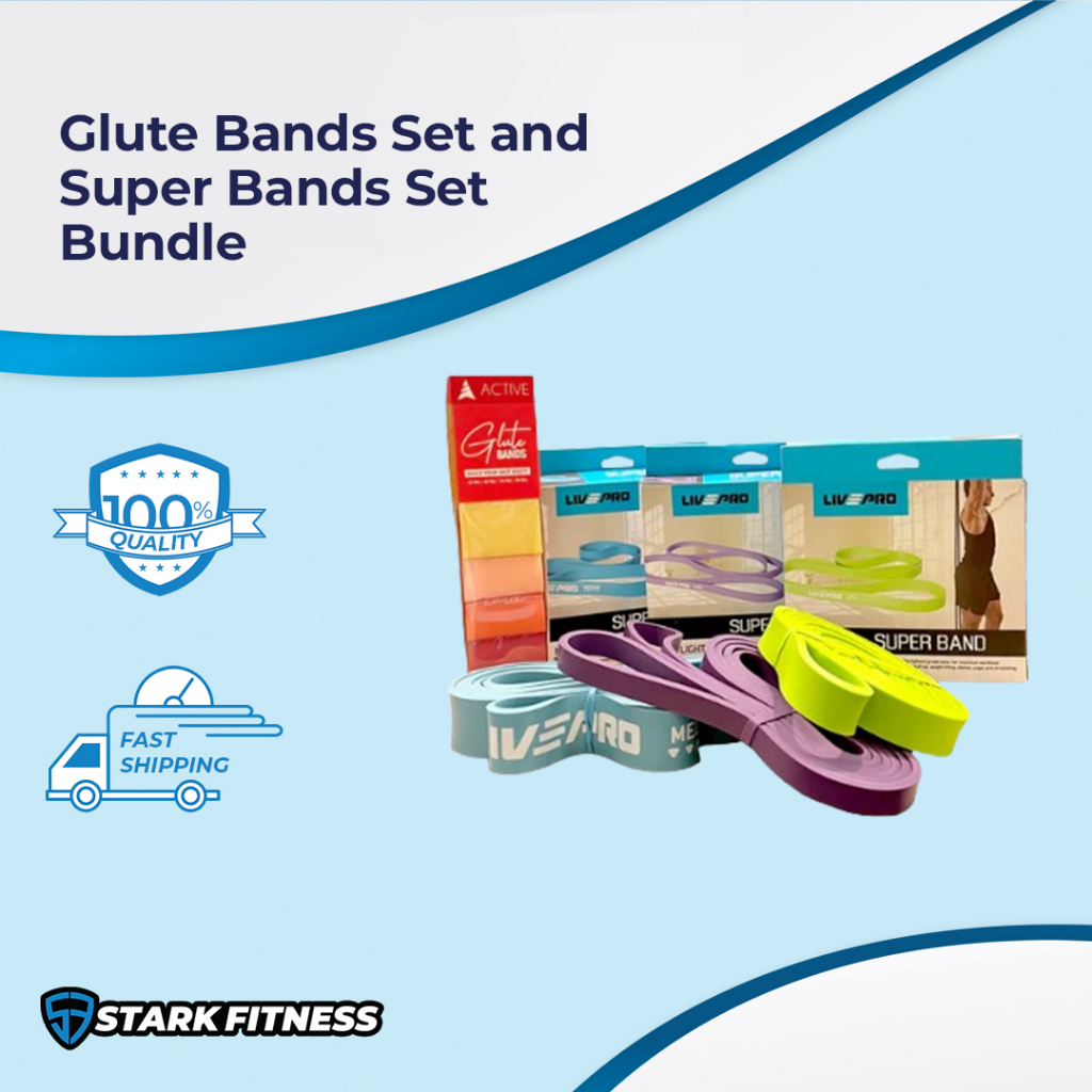 STARK FITNESS Super Bands And Glute Bundle (SET) | Shopee Philippines