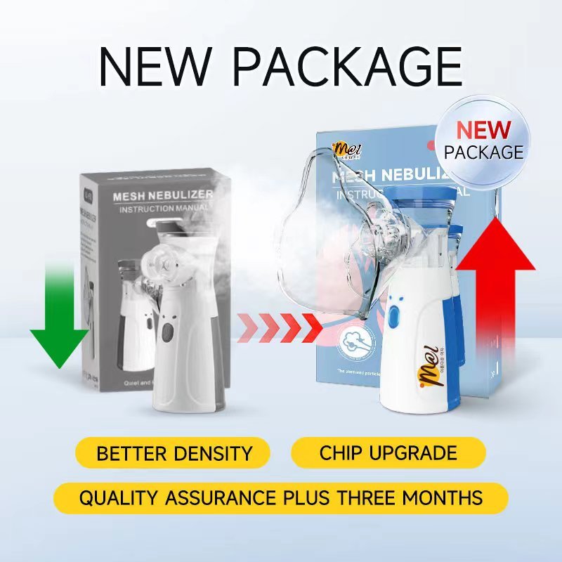 MCI Portable Nebulizer Machine for Asthma Ultrasonic Nebulizer Inhaler ...
