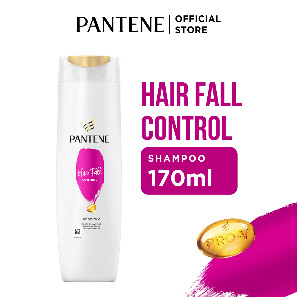Pantene Pro-V Shampoo Hair Fall Control Hair Care 170mL | Shopee ...
