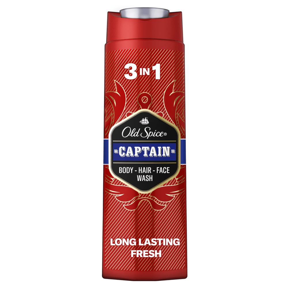 OLD SPICE Captain Shower Gel Bodywash 400ml | Shopee Philippines