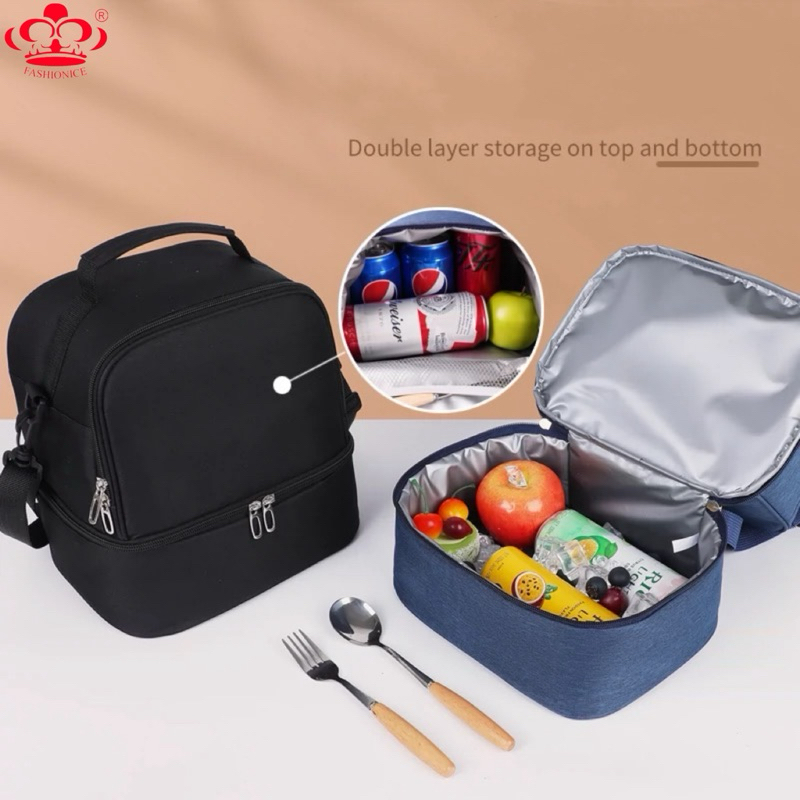 Portable Thermal Insulated Hot & Cold Food Storage Bag Waterproof ...
