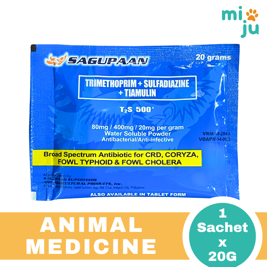 T2S 500 Water Soluble Powder (1 Sachet x 20g) - For Animal Use | Shopee ...