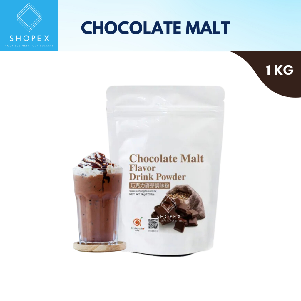 TCH Chocomalt Flavor Powder Drink (1kg) Ta Chung Ho/ Milk Tea / Frappe ...