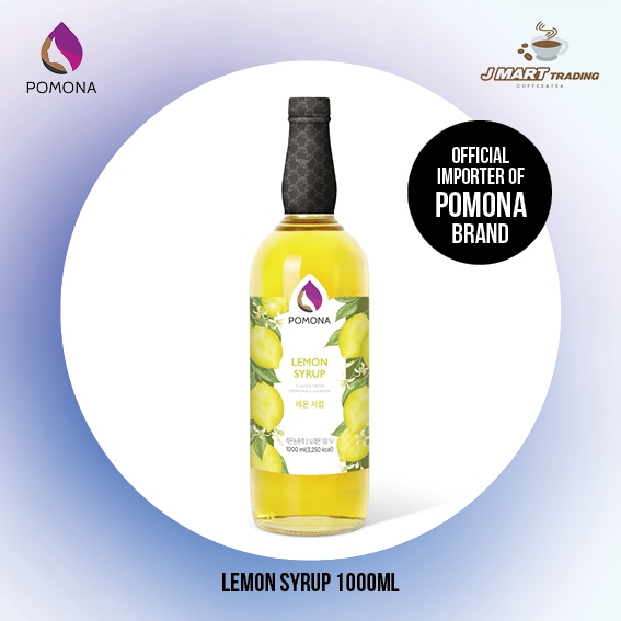 POMONA Lemon Syrup 1000ml | Shopee Philippines