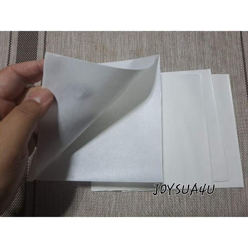 L-Shape Paper Wrapper Sleeves for Siopao Hamburger Donut 100 pcs 6x6 ...
