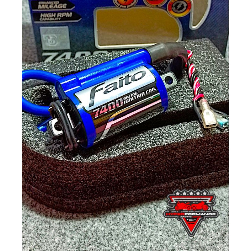 FAITO 7400 RACING IGNITION COIL ( Carb type ) Motorcycles | Shopee ...