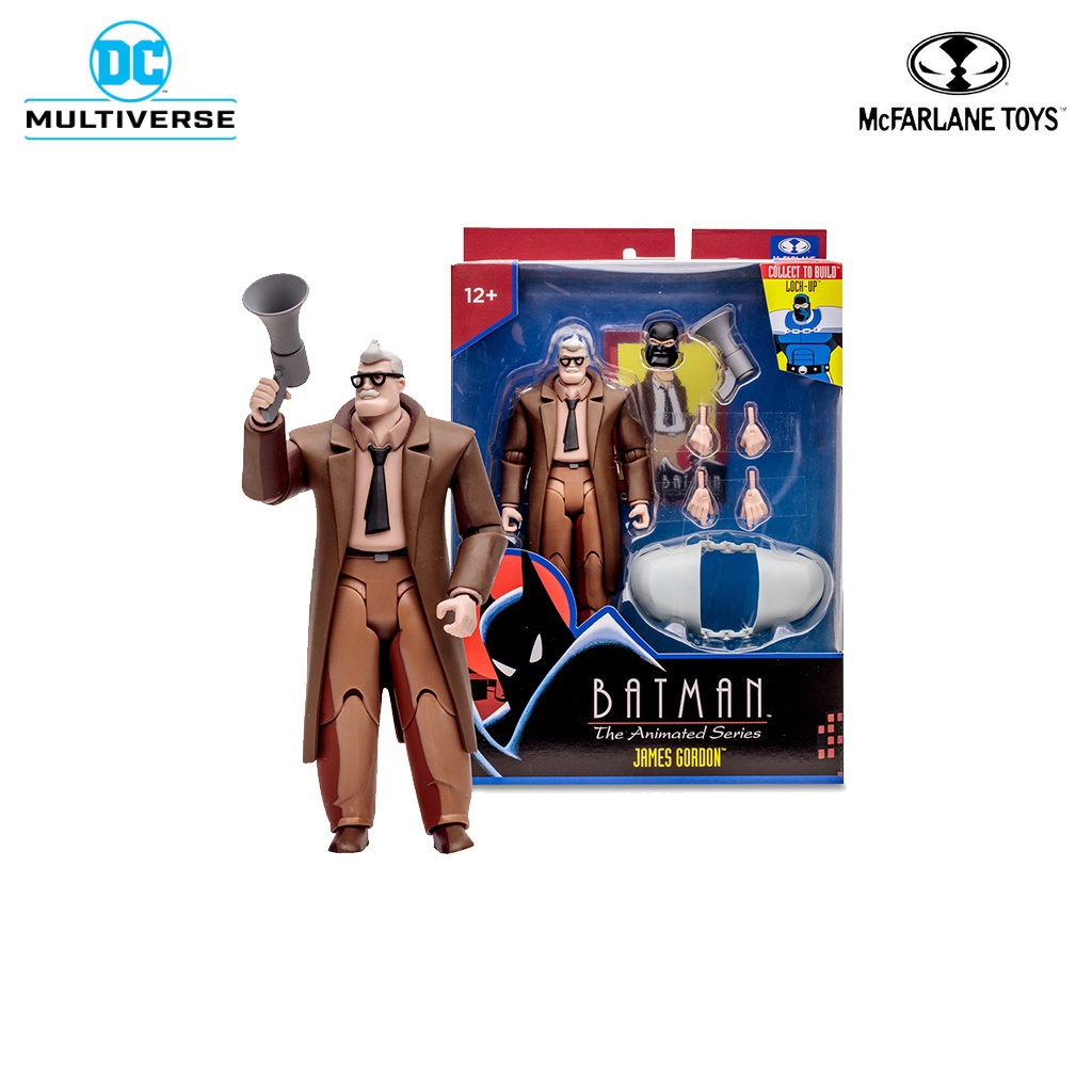 McFarlane Dc Direct: Btas Build-A Wv2 - Commissioner Gordon | Shopee ...