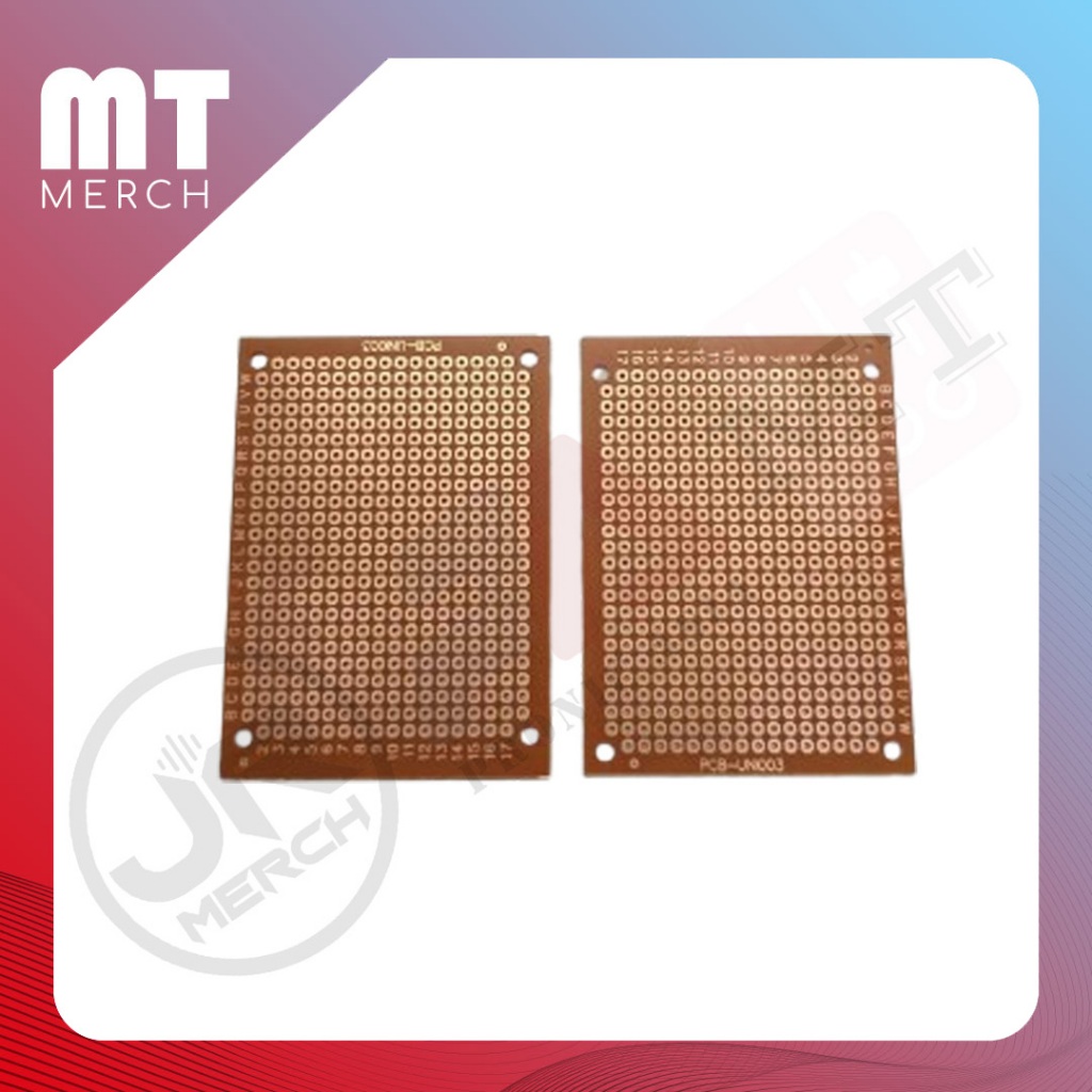 2pcs PCB 70x55mm Universal Printed Circuit Board for Soldering (PCB ...