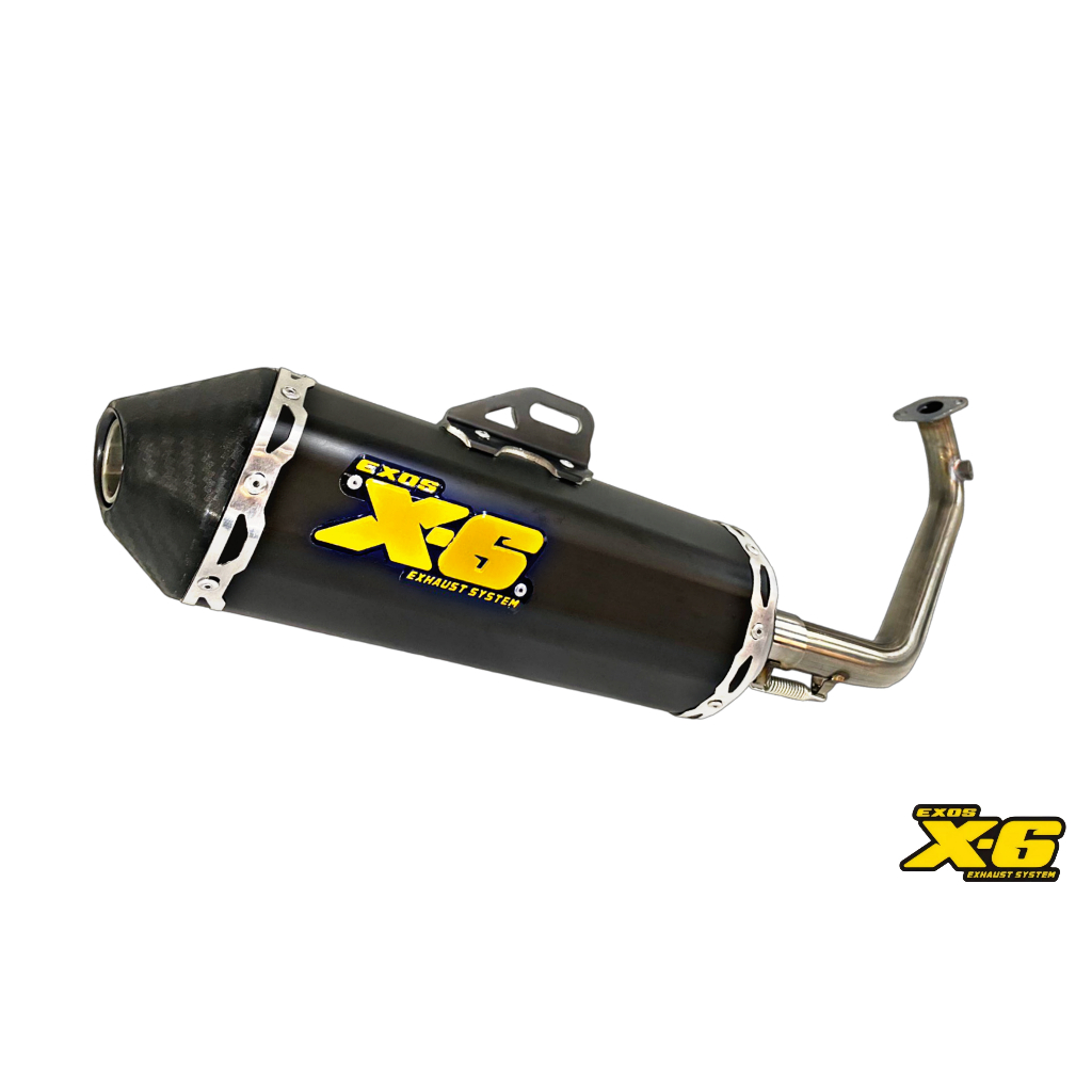 EXOS X6 AIRBLADE 160 Full Exhaust System | Shopee Philippines