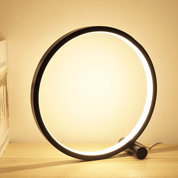 Touch lamp nightlight round LED induction lamp bedside lamp touch table ...