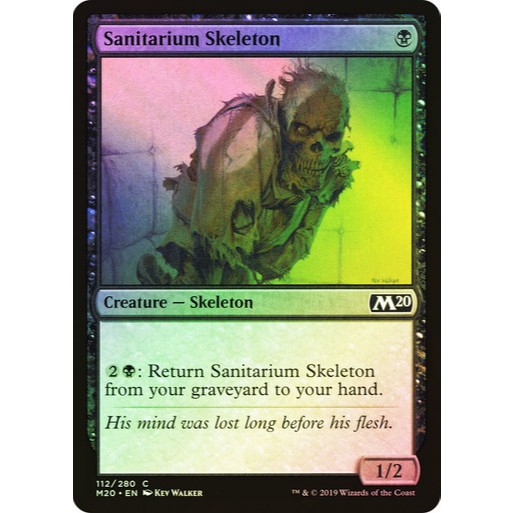 Magic the Gathering | Sanitarium Skeleton | Shopee Philippines