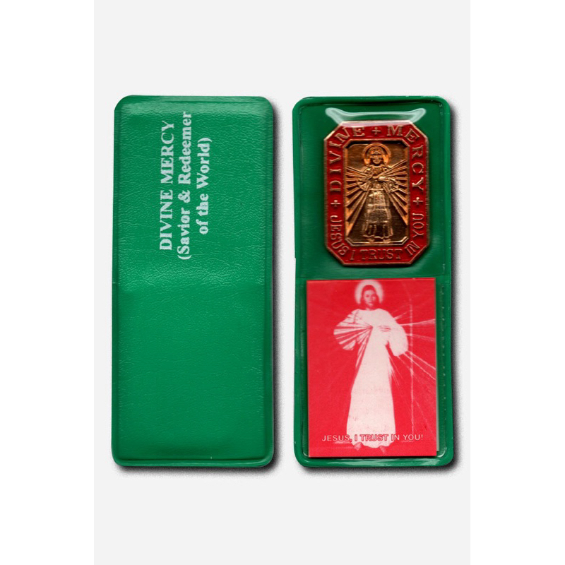 Divine Mercy Pocket Prayer - (Green Gold) | Shopee Philippines
