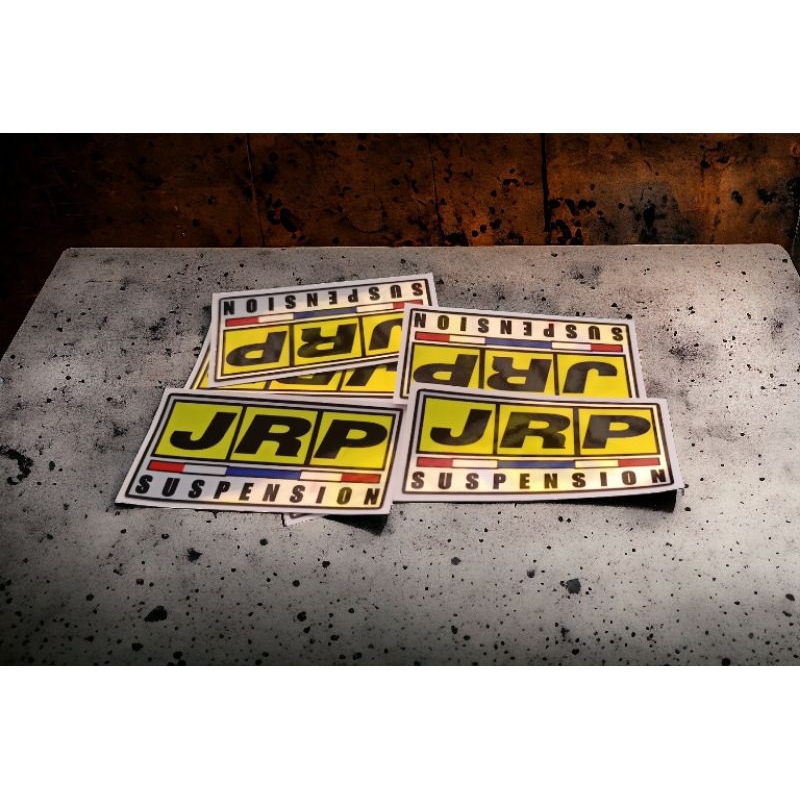 JRP SUSPENSION STICKER REPLACEMENT | ALUMINUM VINYL STICKER | Shopee ...