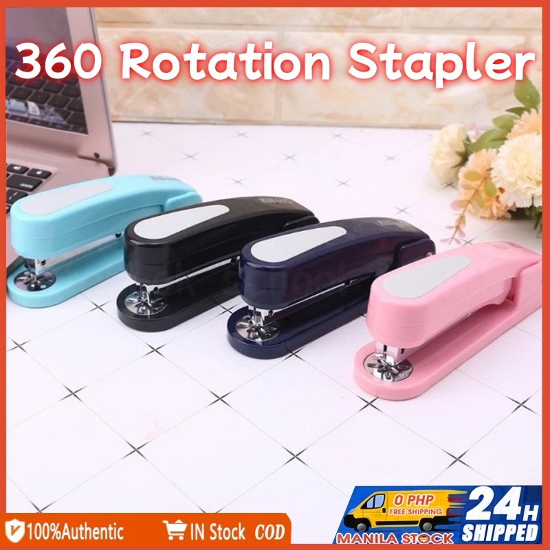KW-Trio 360 Rotation Heavy Duty Stapler 24/6 Staples Effortless Long ...