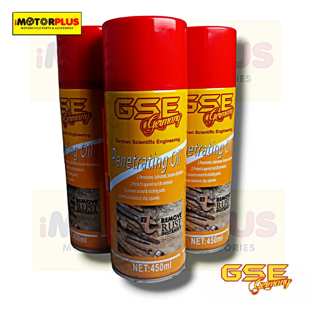 GSE Penetrating Oil 450mL | Shopee Philippines