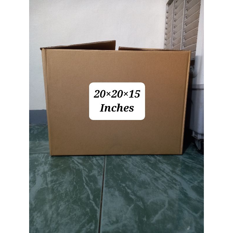 balikbayan box 20x20x15 inches ( 20pcs) | Shopee Philippines